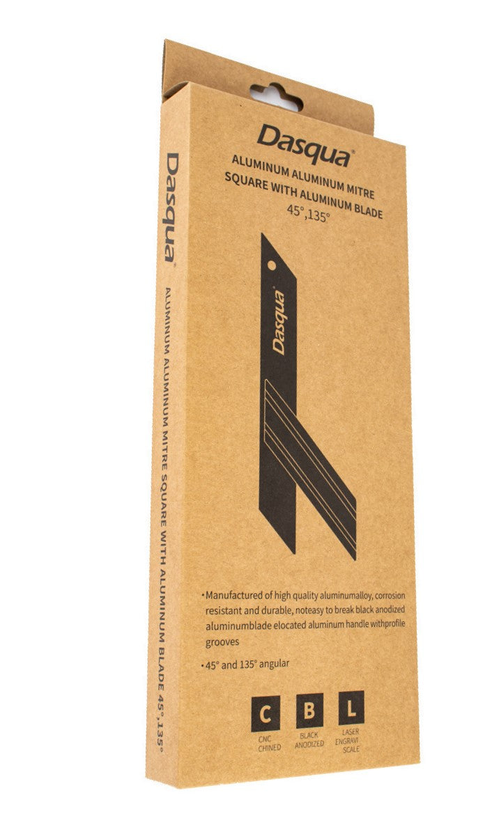 Dasqua Mitre Square with Aluminium Blade 300mm – Raw Tools
